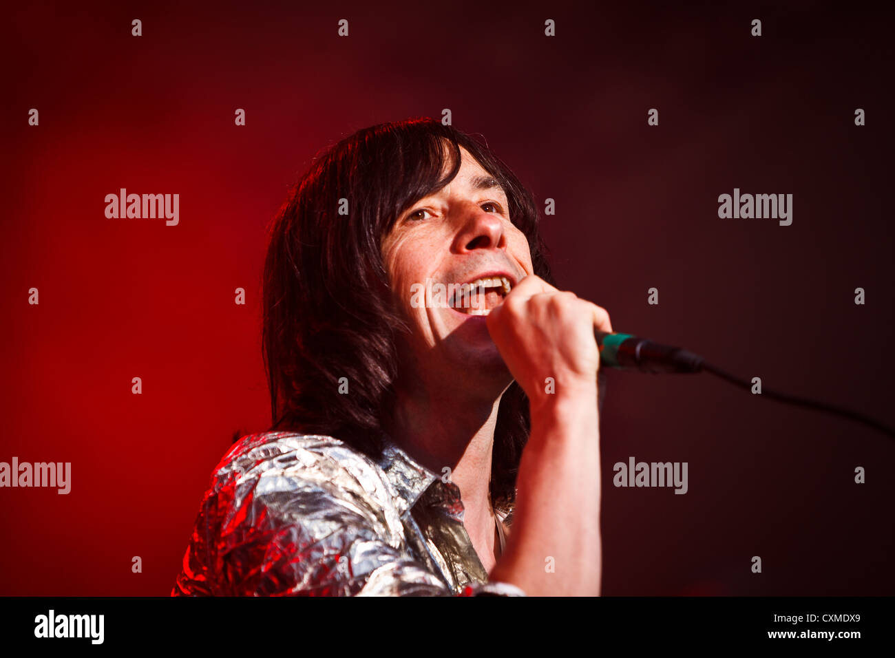 Primal Scream on stage at the Eden Sessions at The Eden Project ...