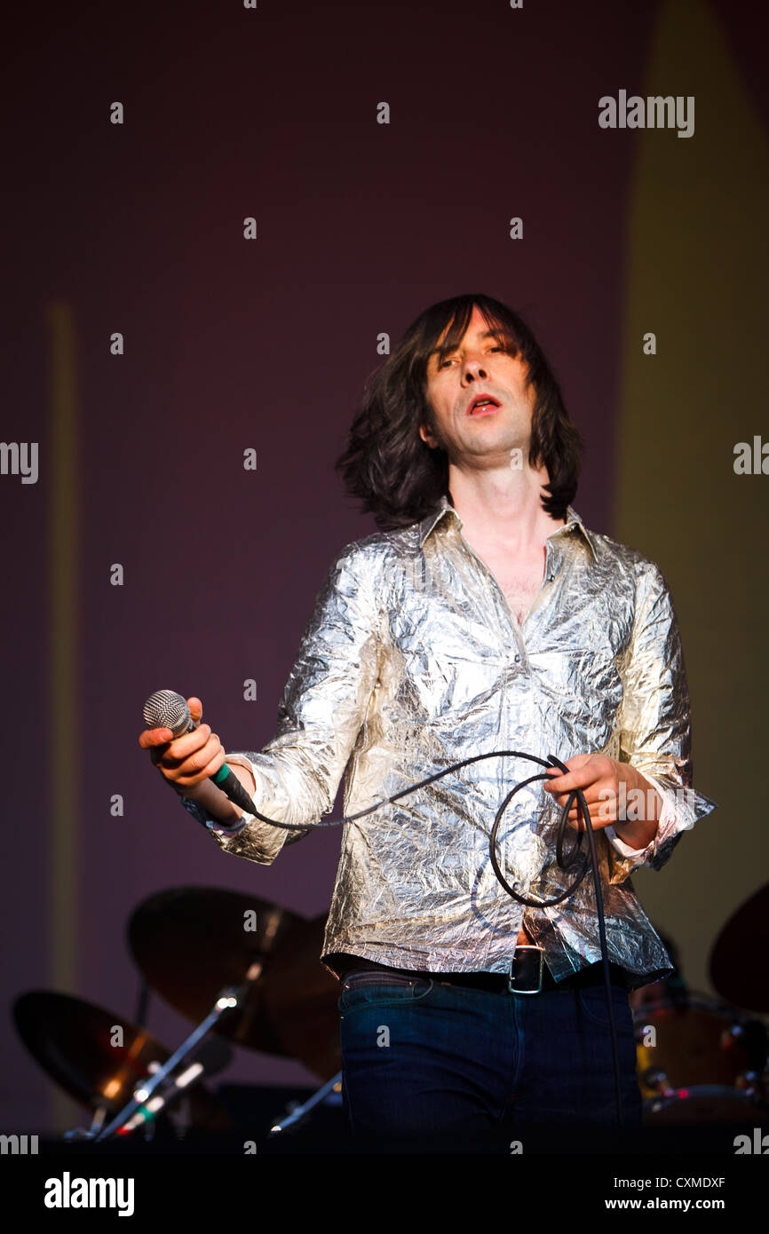 Primal Scream on stage at the Eden Sessions at The Eden Project ...