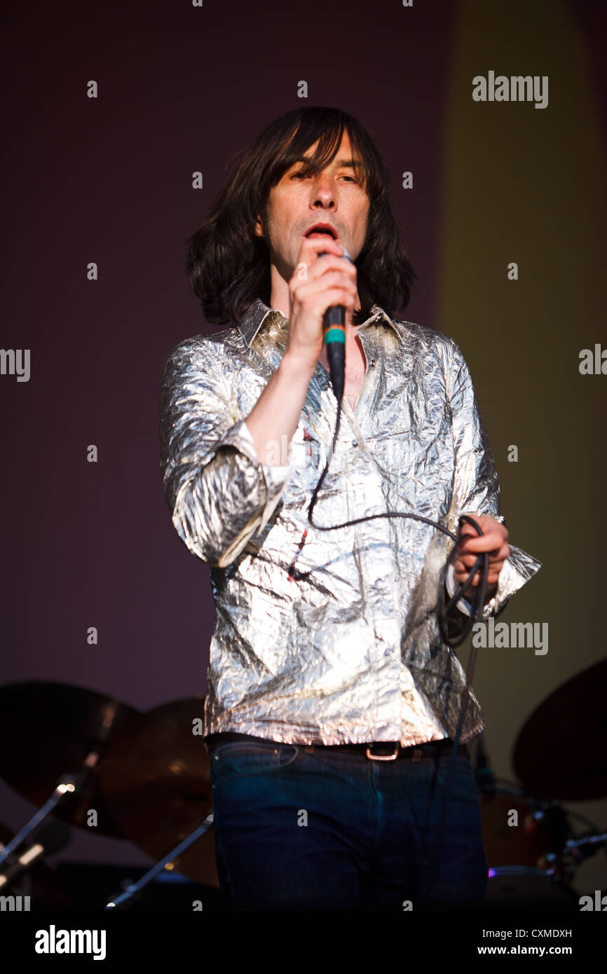 Primal Scream on stage at the Eden Sessions at The Eden Project ...
