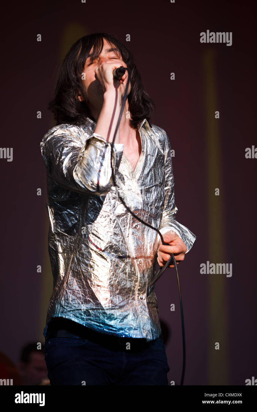 Primal Scream on stage at the Eden Sessions at The Eden Project ...