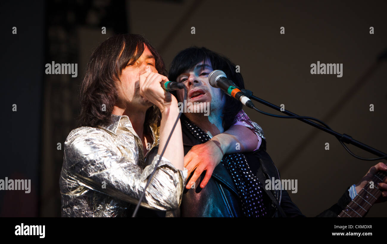 Primal Scream on stage at the Eden Sessions at The Eden Project ...