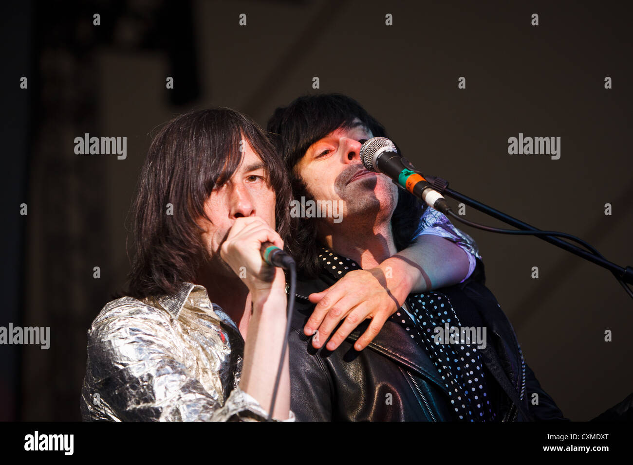Primal Scream on stage at the Eden Sessions at The Eden Project ...