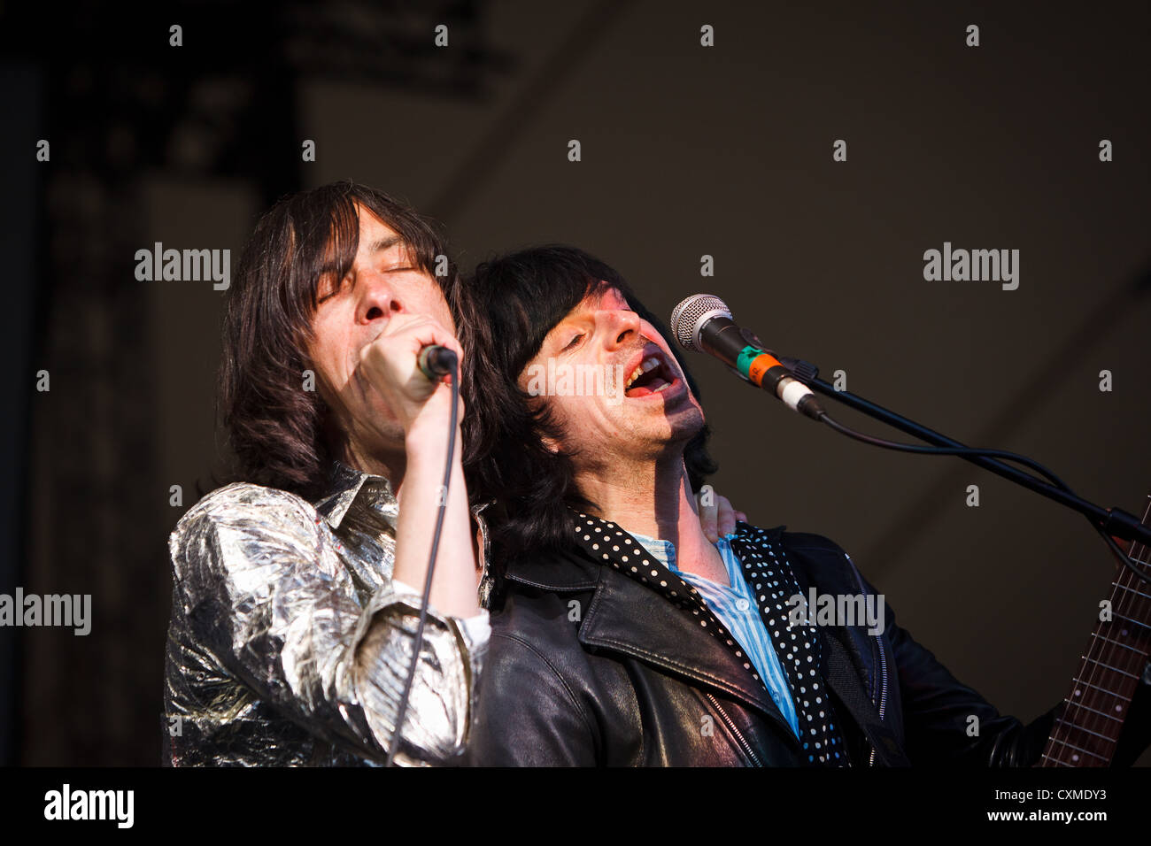 Primal Scream on stage at the Eden Sessions at The Eden Project ...