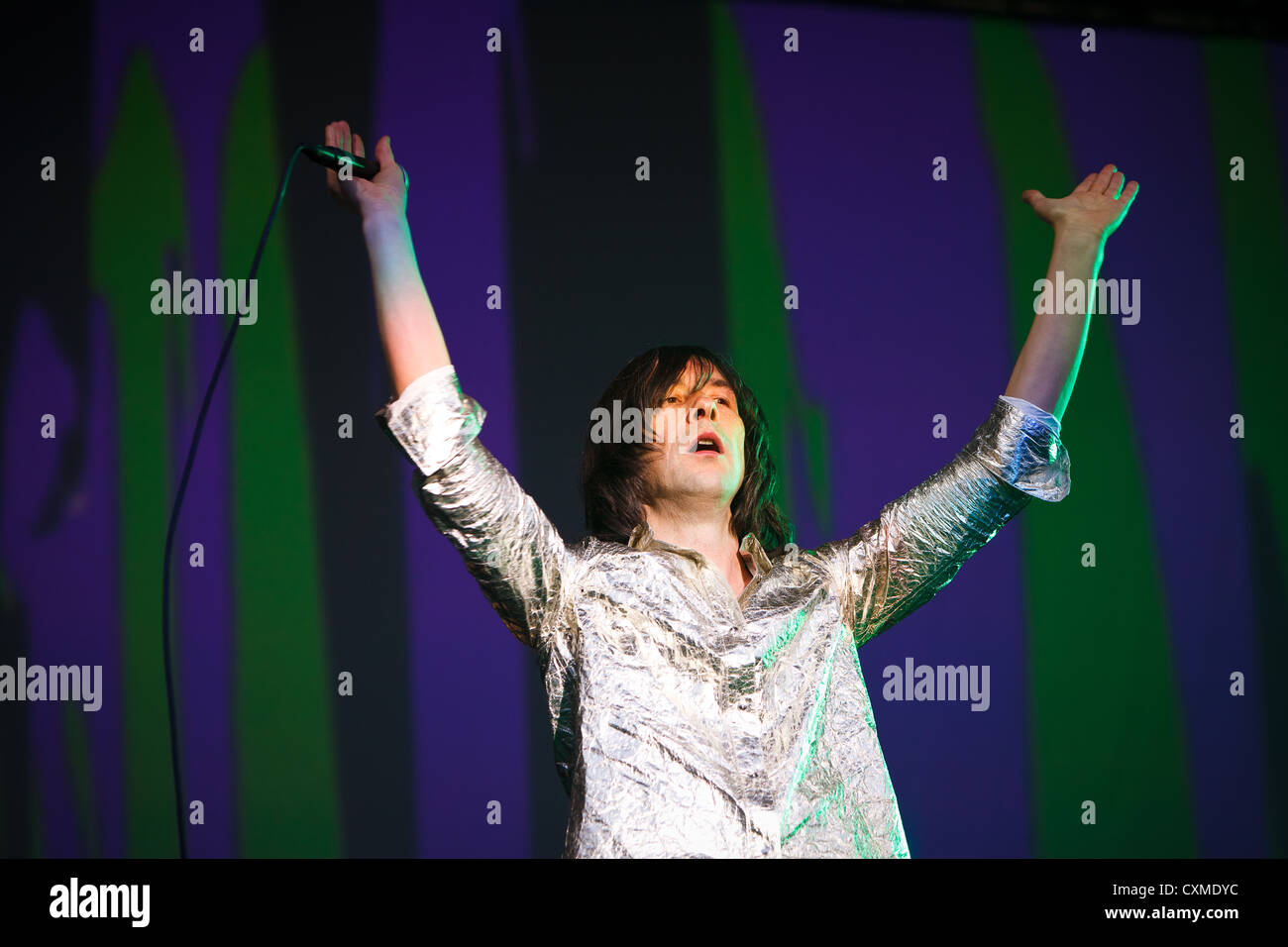 Primal Scream on stage at the Eden Sessions at The Eden Project ...