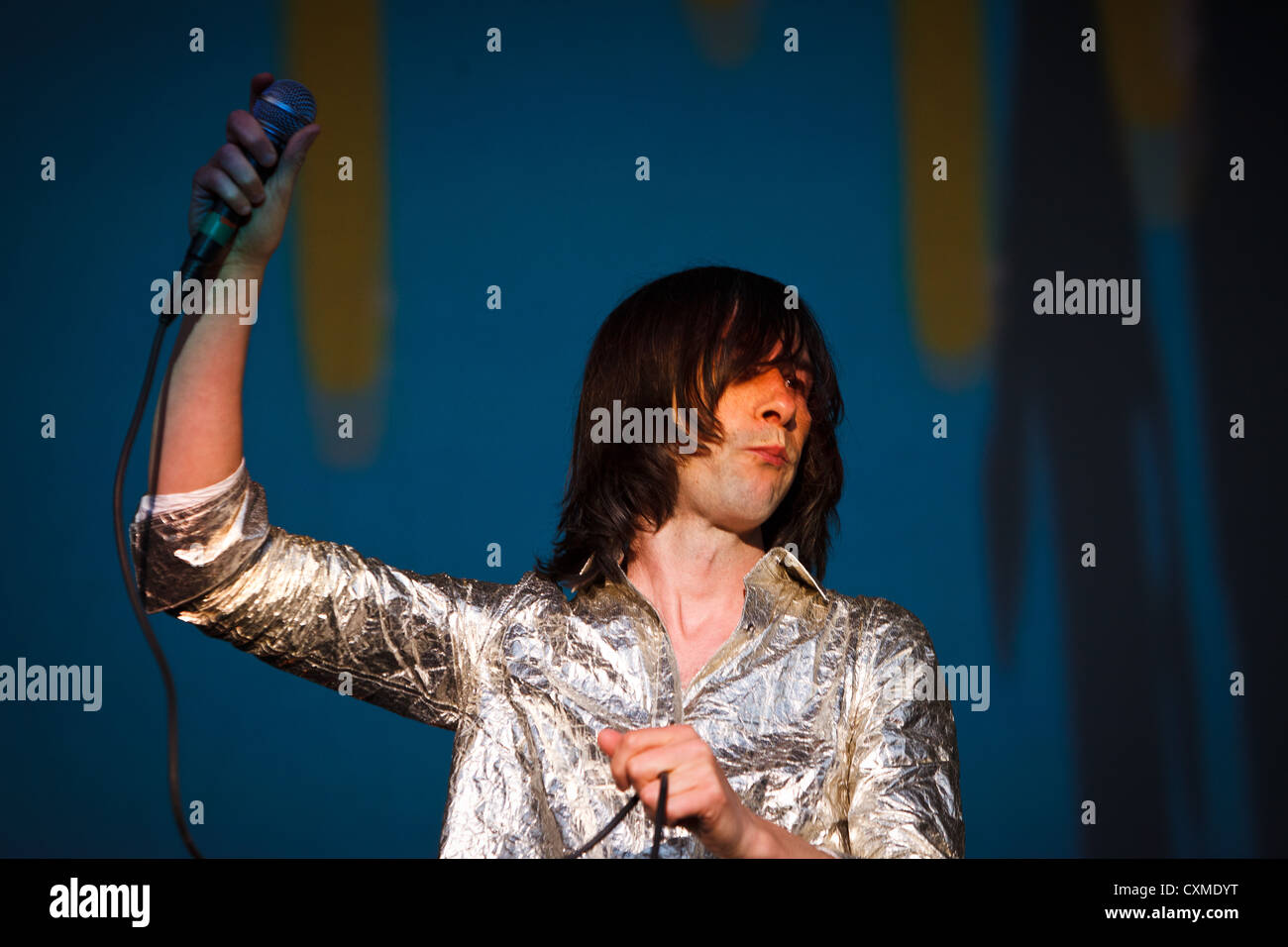 Primal Scream on stage at the Eden Sessions at The Eden Project ...