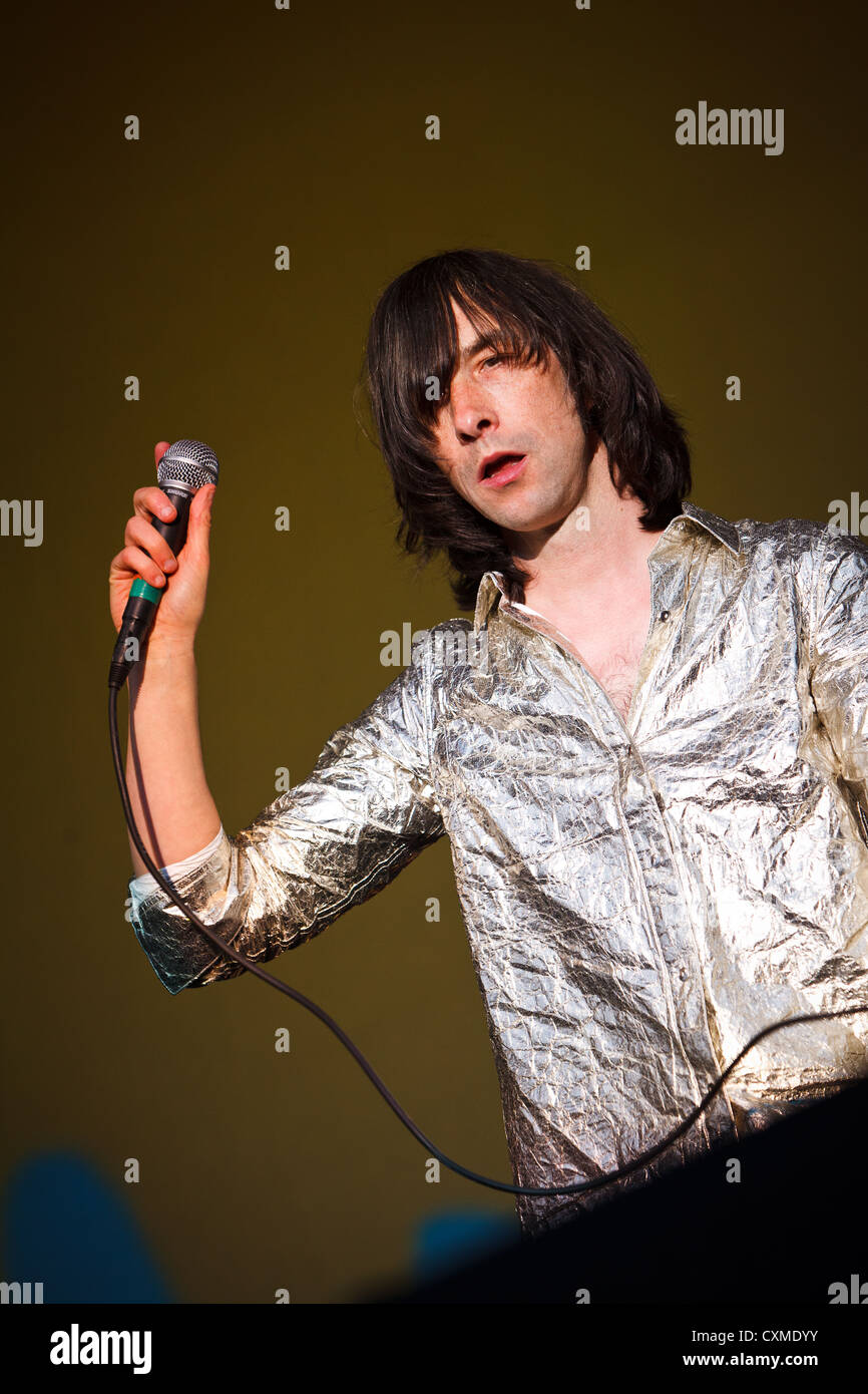 Primal Scream on stage at the Eden Sessions at The Eden Project ...