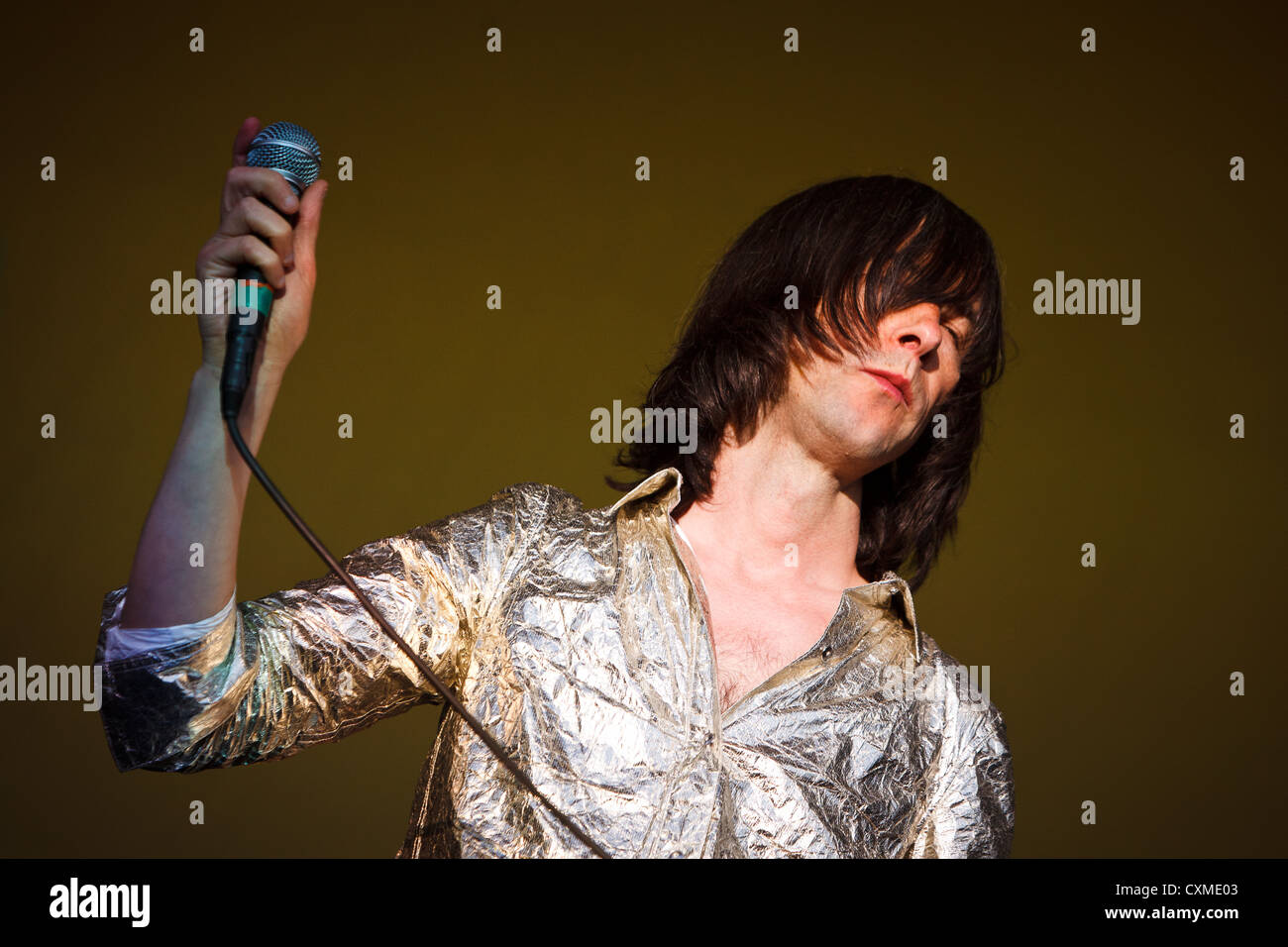 Primal Scream on stage at the Eden Sessions at The Eden Project ...