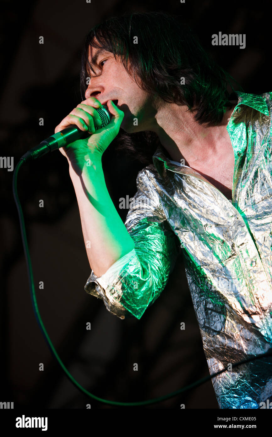 Primal Scream on stage at the Eden Sessions at The Eden Project ...