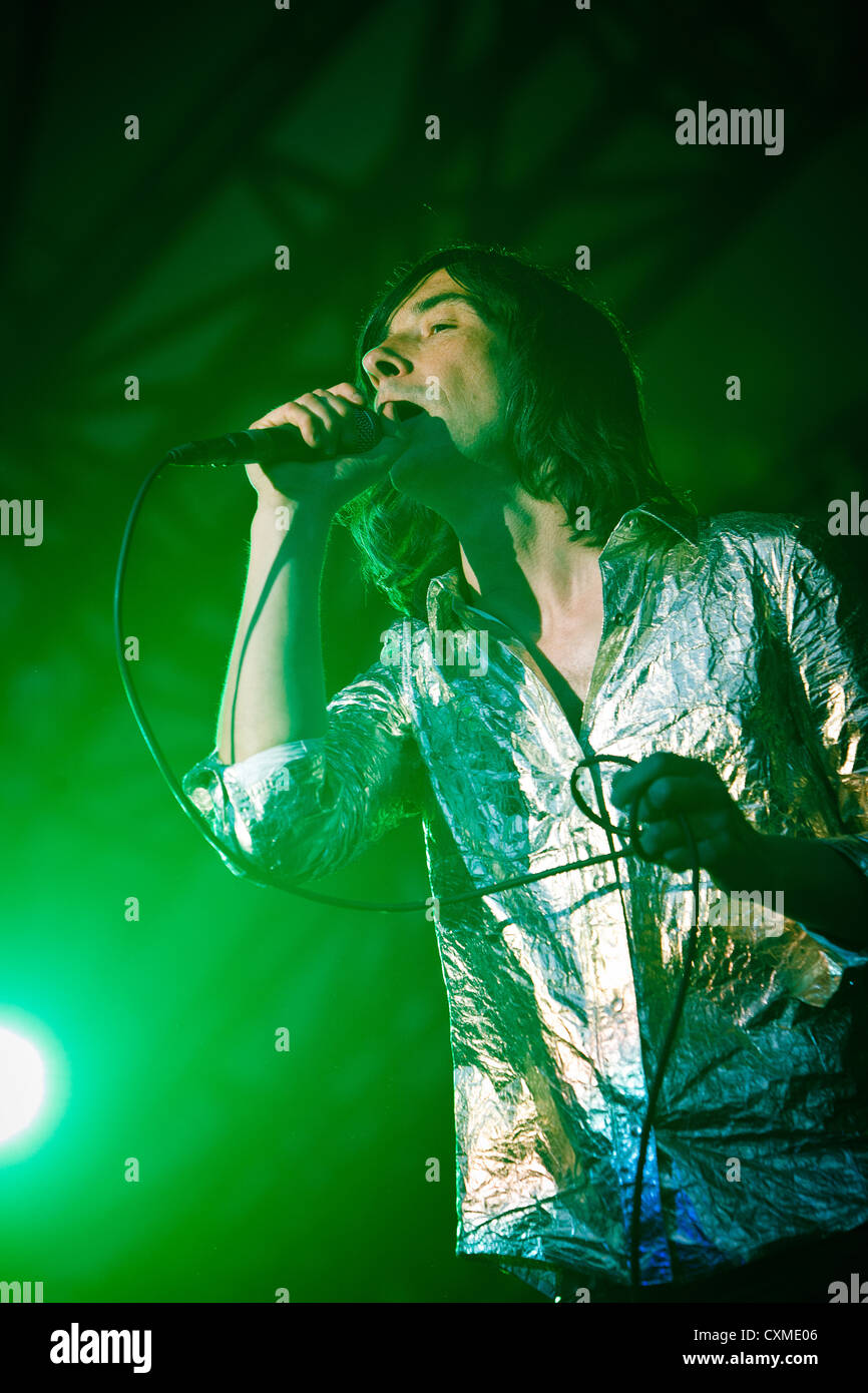 Primal Scream on stage at the Eden Sessions at The Eden Project ...