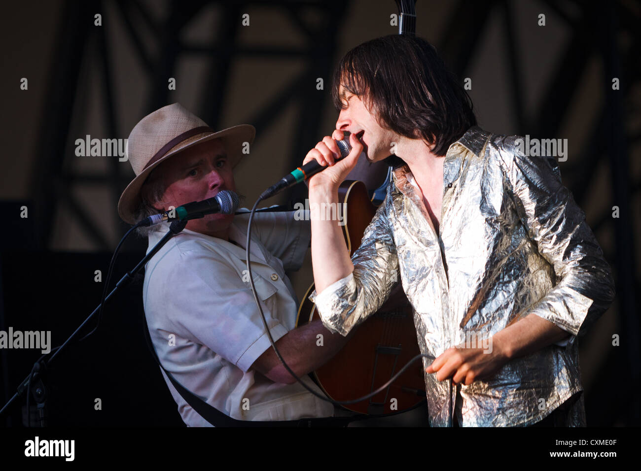 Primal Scream on stage at the Eden Sessions at The Eden Project ...