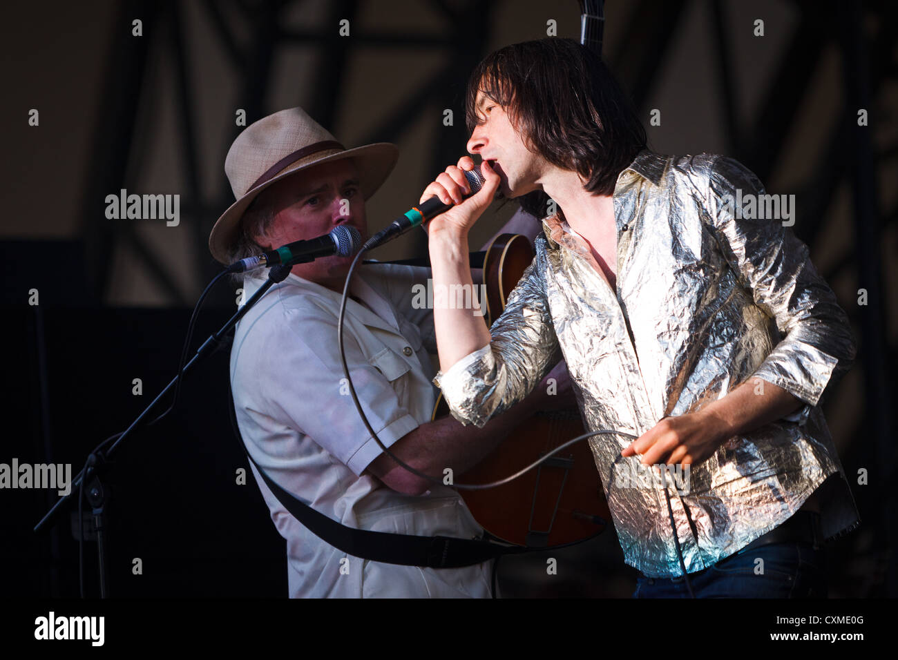 Primal Scream on stage at the Eden Sessions at The Eden Project ...