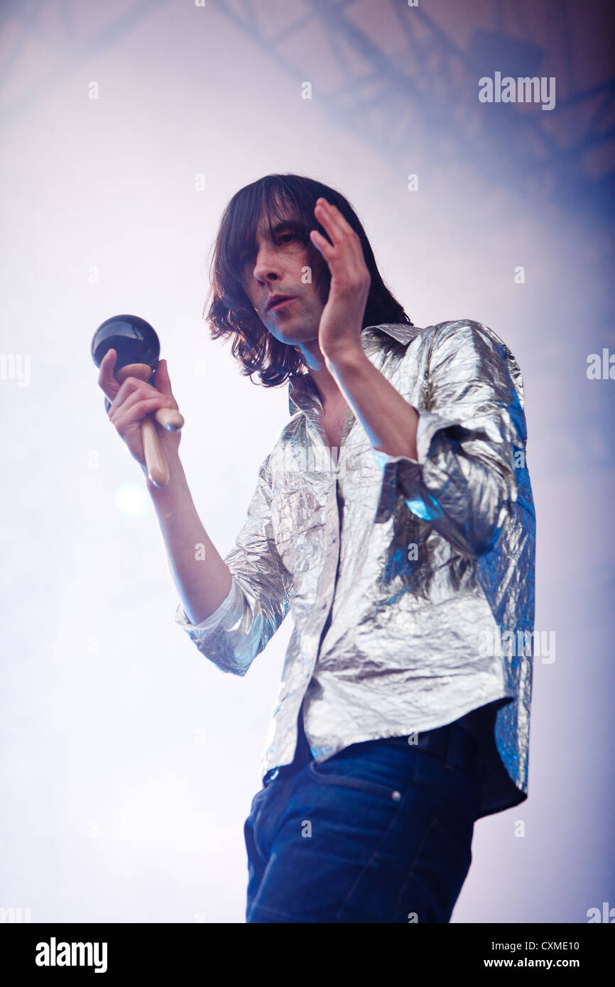 Primal Scream on stage at the Eden Sessions at The Eden Project ...
