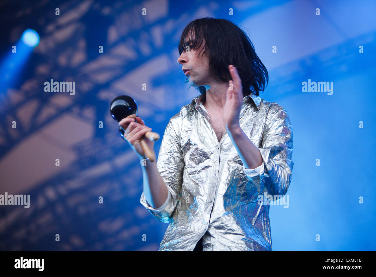 Primal Scream on stage at the Eden Sessions at The Eden Project ...