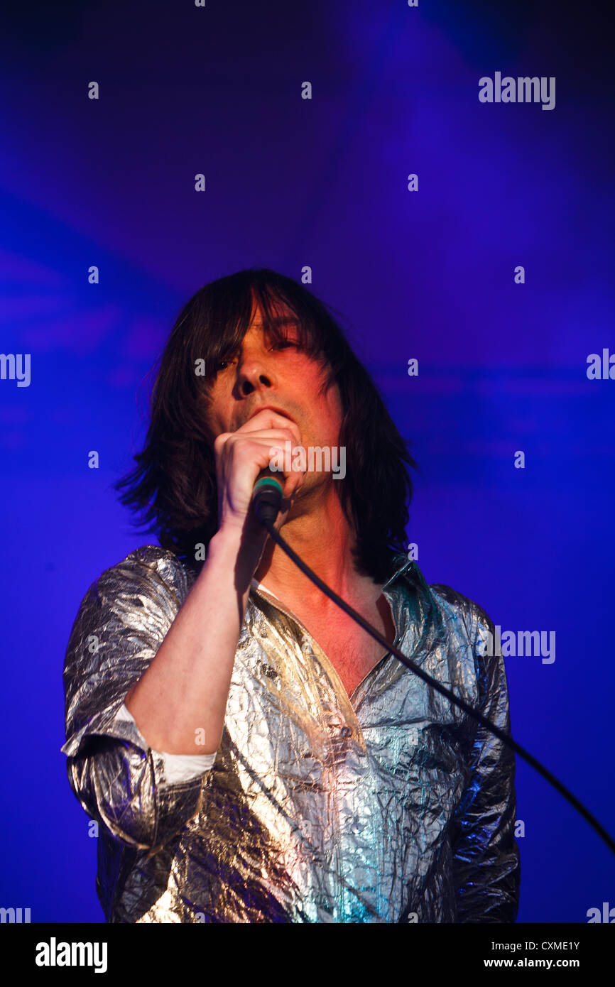 Primal Scream on stage at the Eden Sessions at The Eden Project ...
