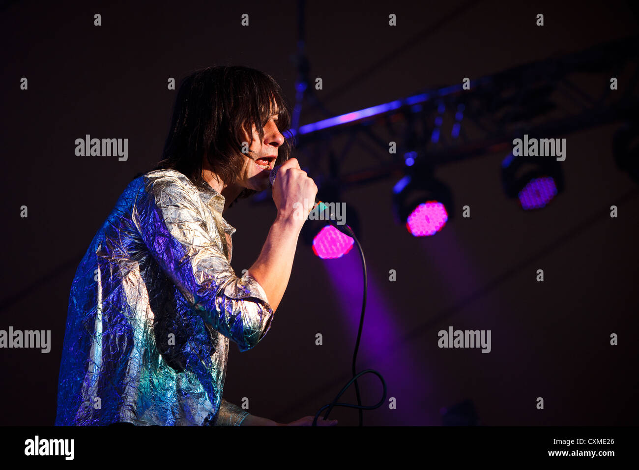 Primal Scream on stage at the Eden Sessions at The Eden Project ...