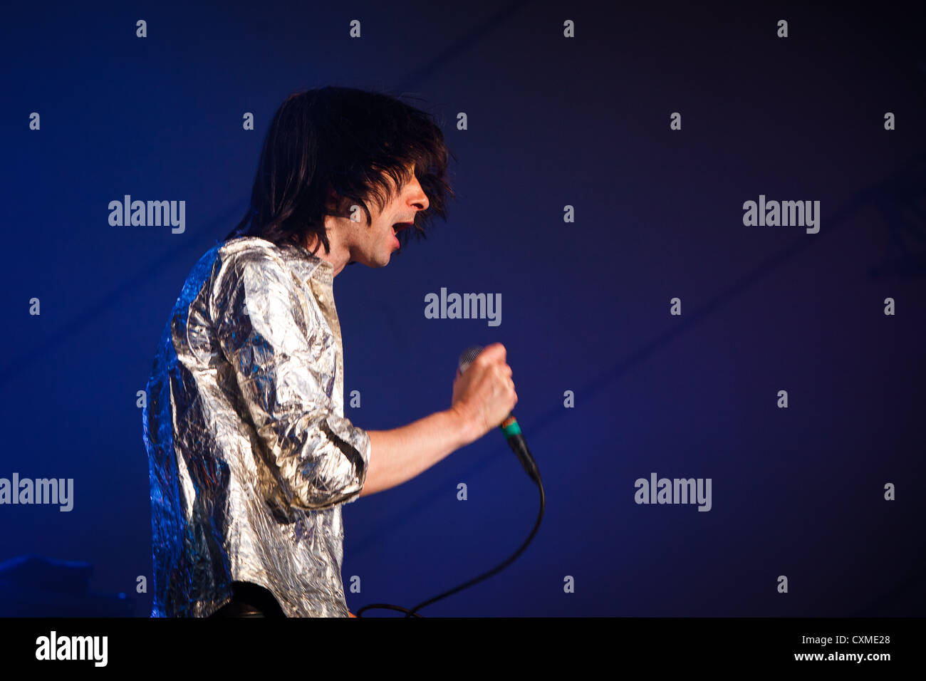 Primal Scream on stage at the Eden Sessions at The Eden Project ...