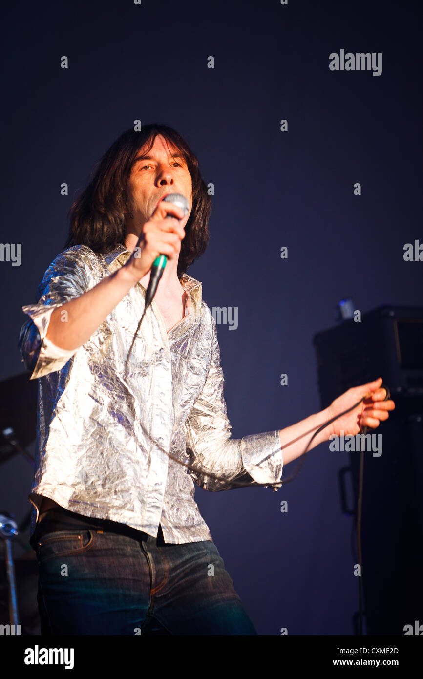 Primal Scream on stage at the Eden Sessions at The Eden Project ...