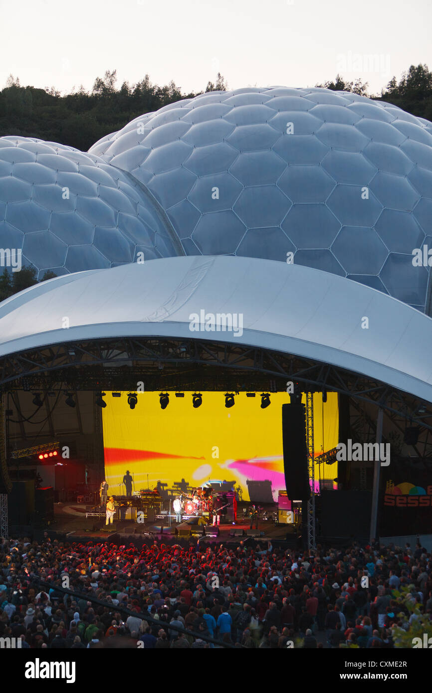 Primal Scream on stage at the Eden Sessions at The Eden Project ...