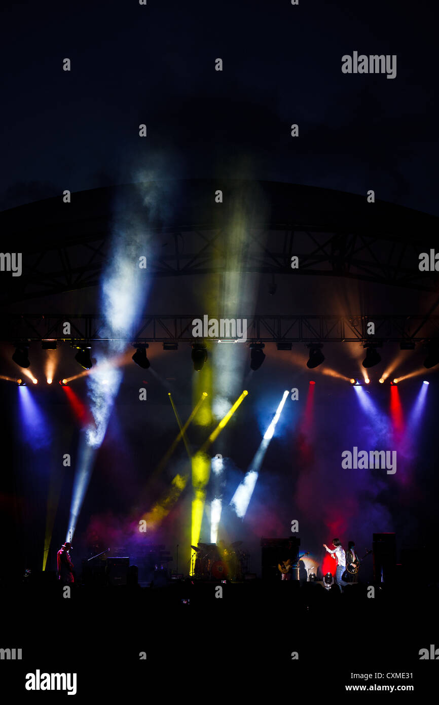 Primal Scream on stage at the Eden Sessions at The Eden Project ...