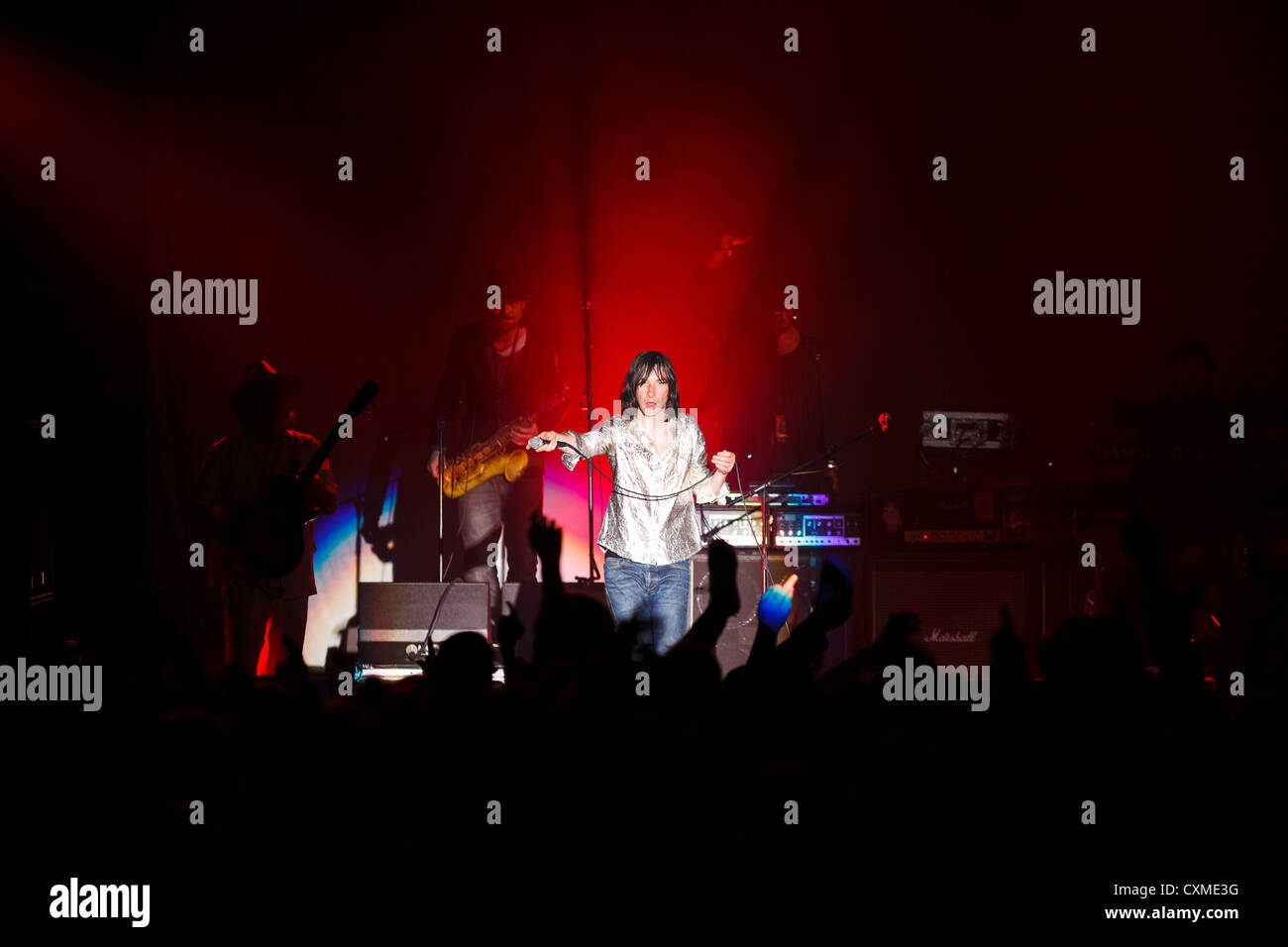 Primal Scream on stage at the Eden Sessions at The Eden Project ...
