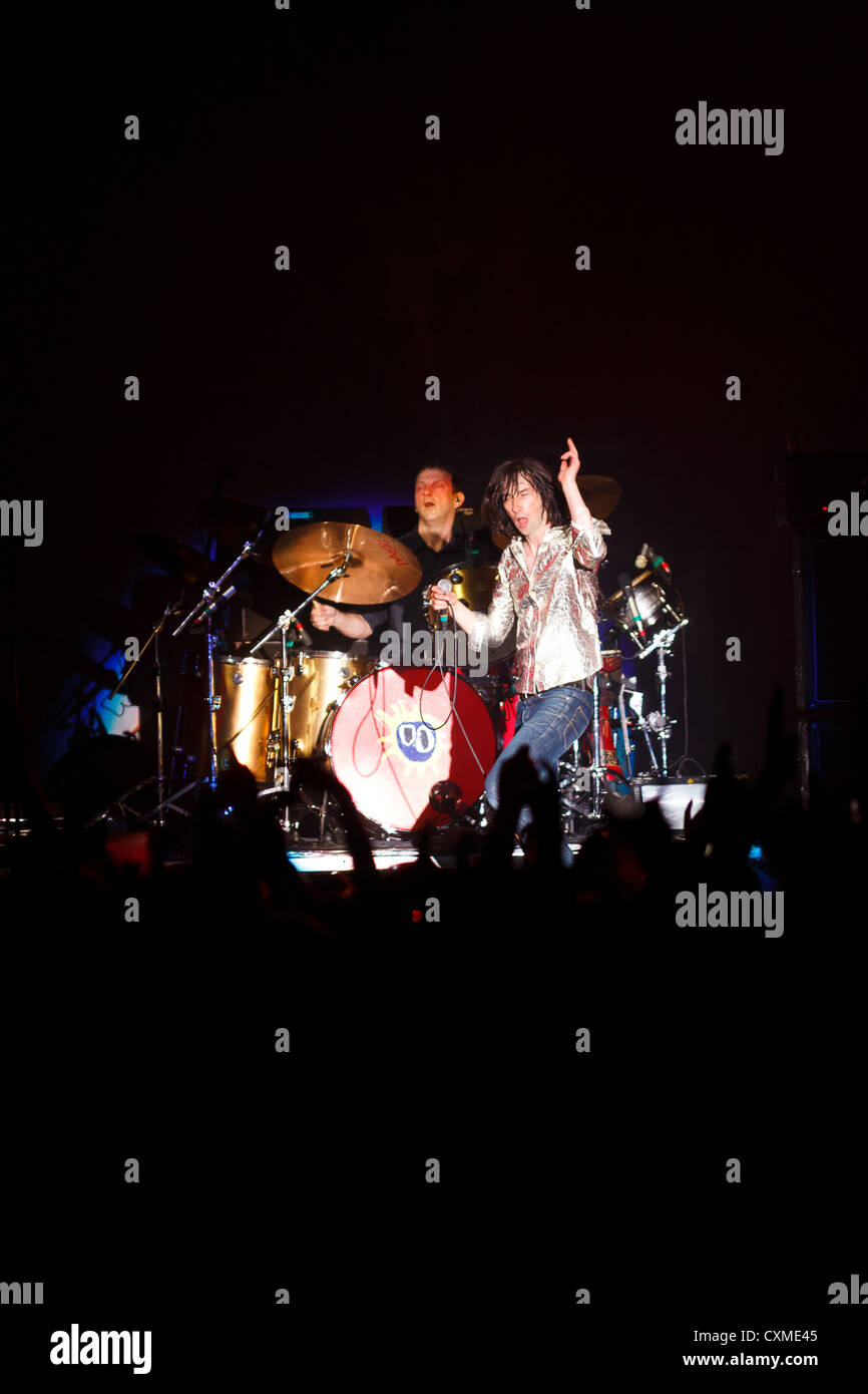 Primal Scream on stage at the Eden Sessions at The Eden Project ...