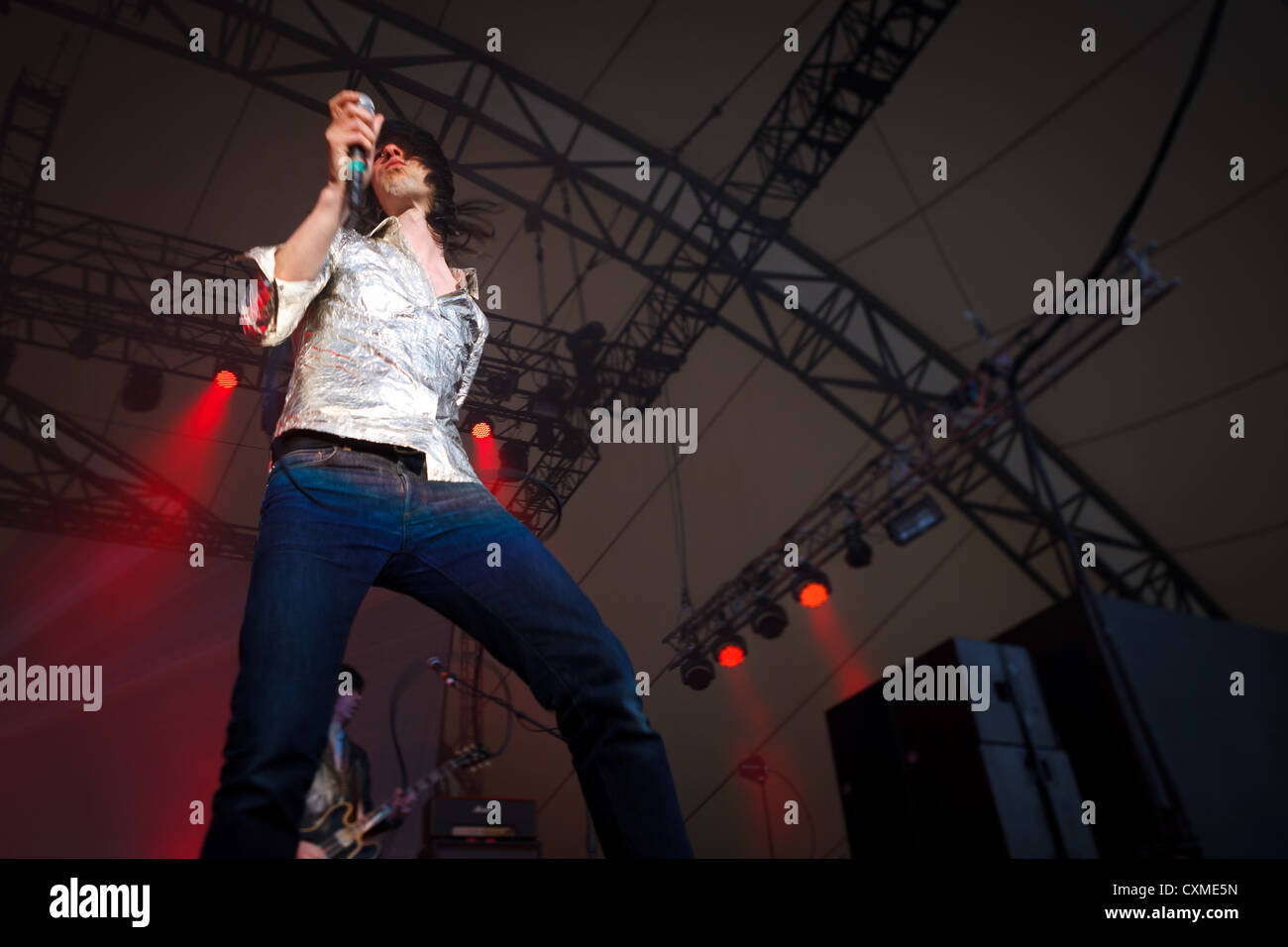 Primal Scream on stage at the Eden Sessions at The Eden Project ...