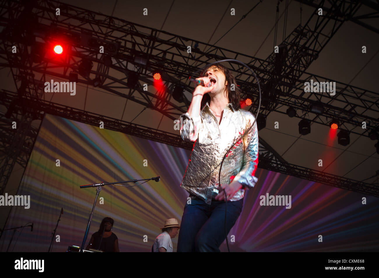 Primal Scream on stage at the Eden Sessions at The Eden Project ...