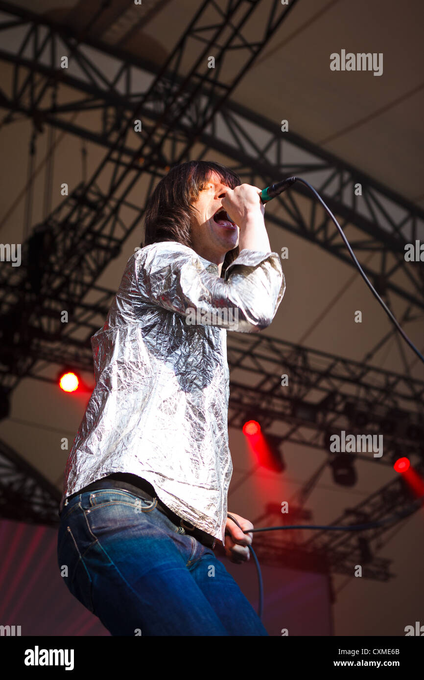 Primal Scream on stage at the Eden Sessions at The Eden Project ...
