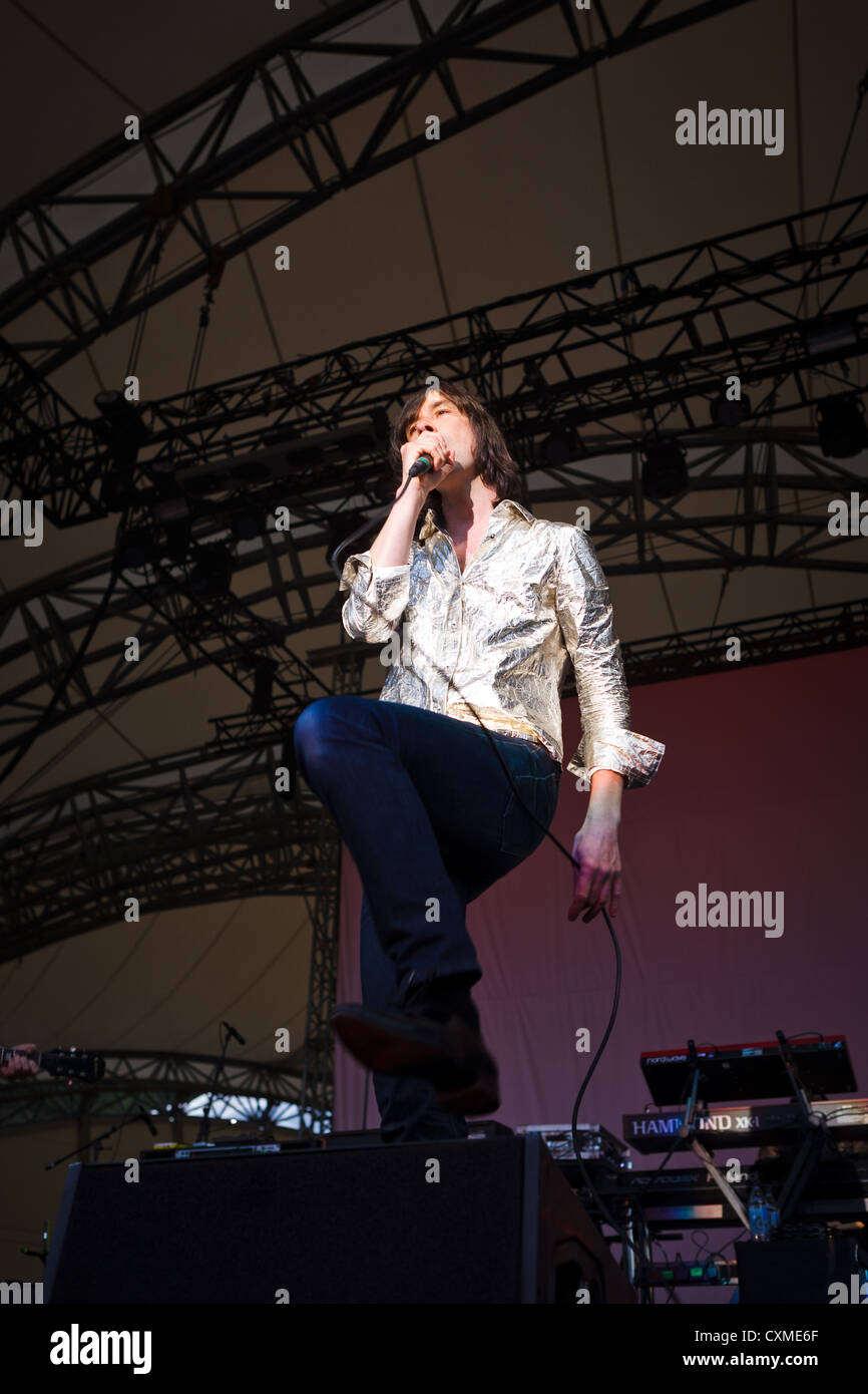 Primal Scream on stage at the Eden Sessions at The Eden Project ...