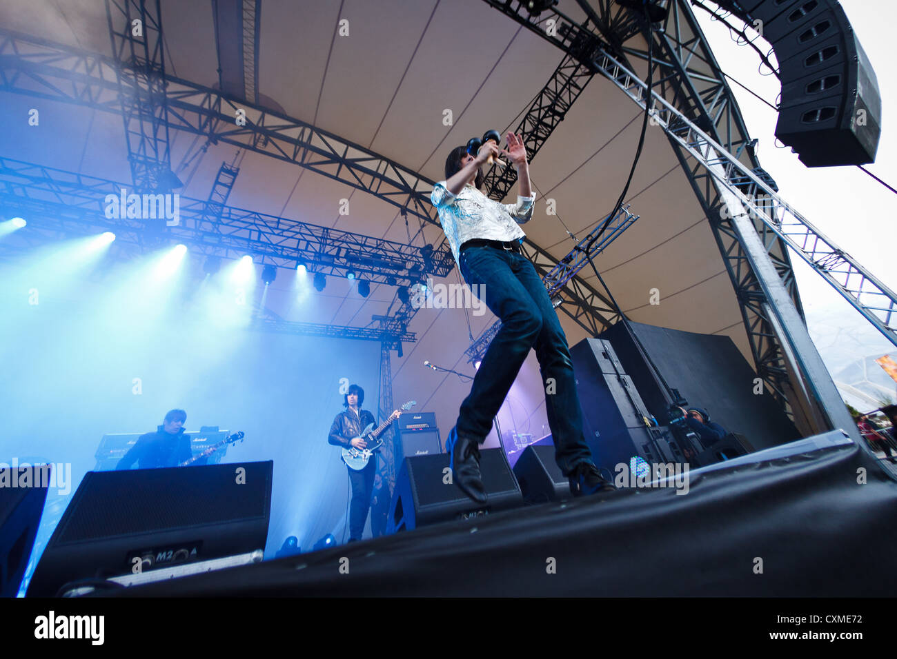 Primal Scream on stage at the Eden Sessions at The Eden Project ...