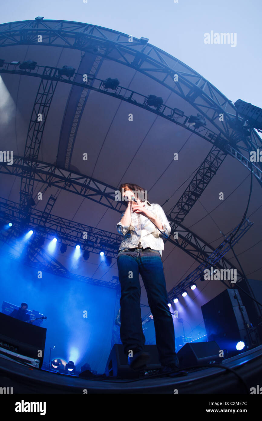 Primal Scream on stage at the Eden Sessions at The Eden Project ...