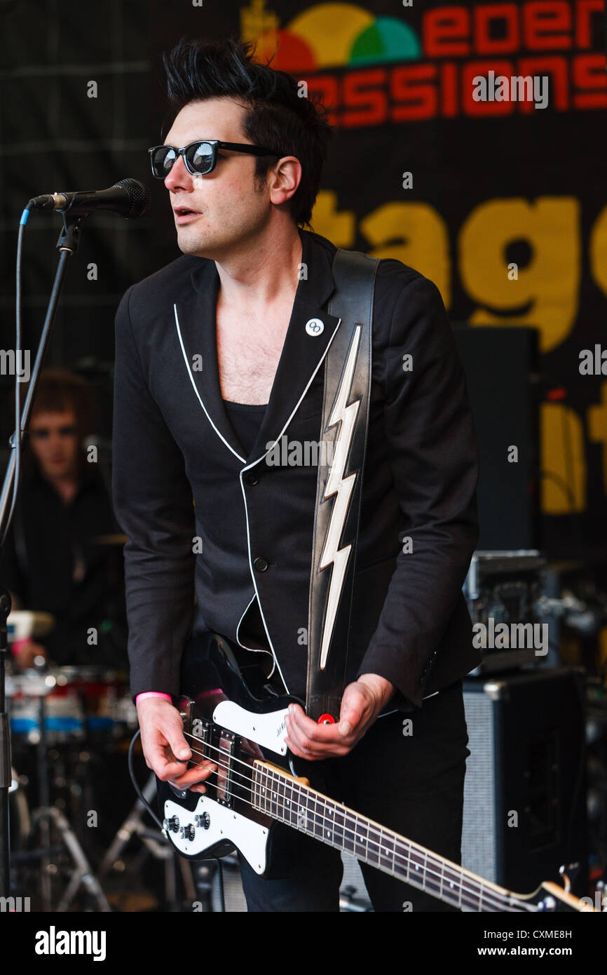 Fangs appearing on Stage Right at the Eden Sessions at The Eden Project ...