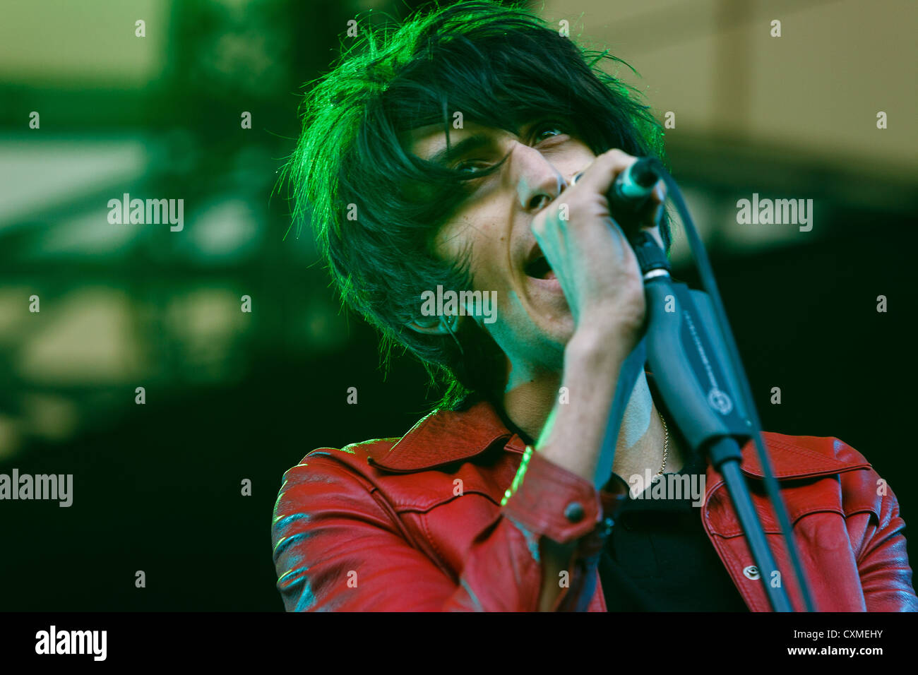 The Horrors at the Eden Sessions at The Eden Project, Cornwall in 2011 ...