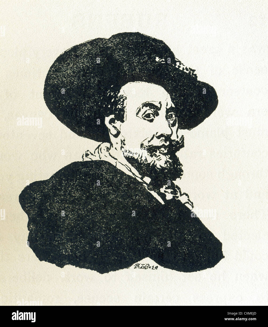 Peter Paul Rubens (1577-1640) was a Flemish Baroque painter Stock Photo ...