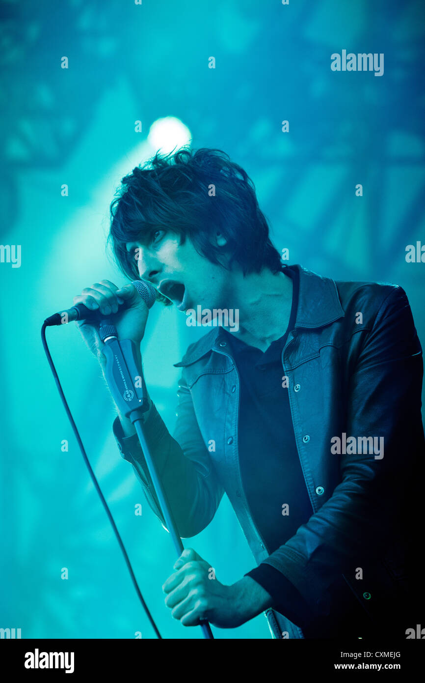 The Horrors at the Eden Sessions at The Eden Project, Cornwall in 2011 ...
