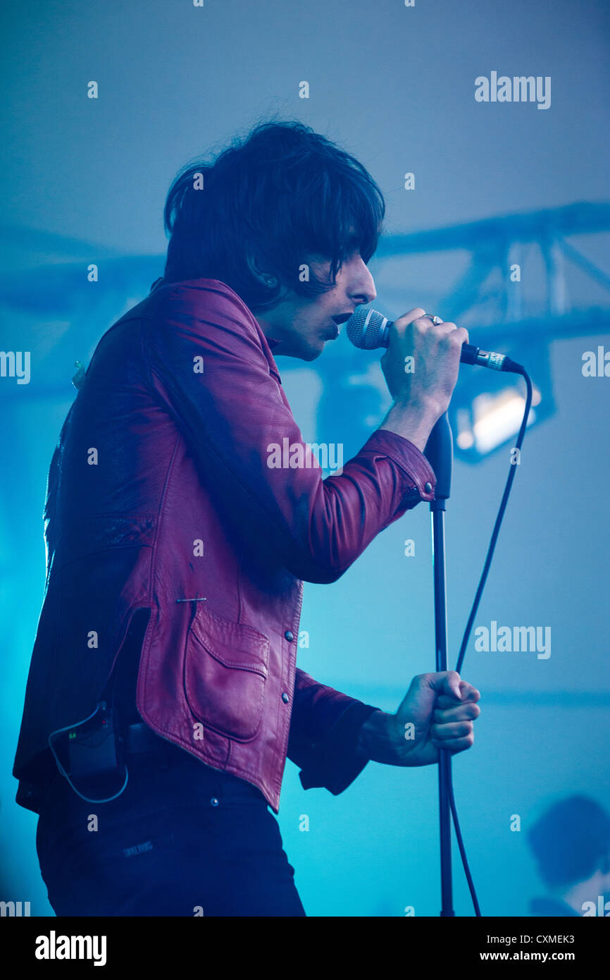 The Horrors at the Eden Sessions at The Eden Project, Cornwall in 2011 ...