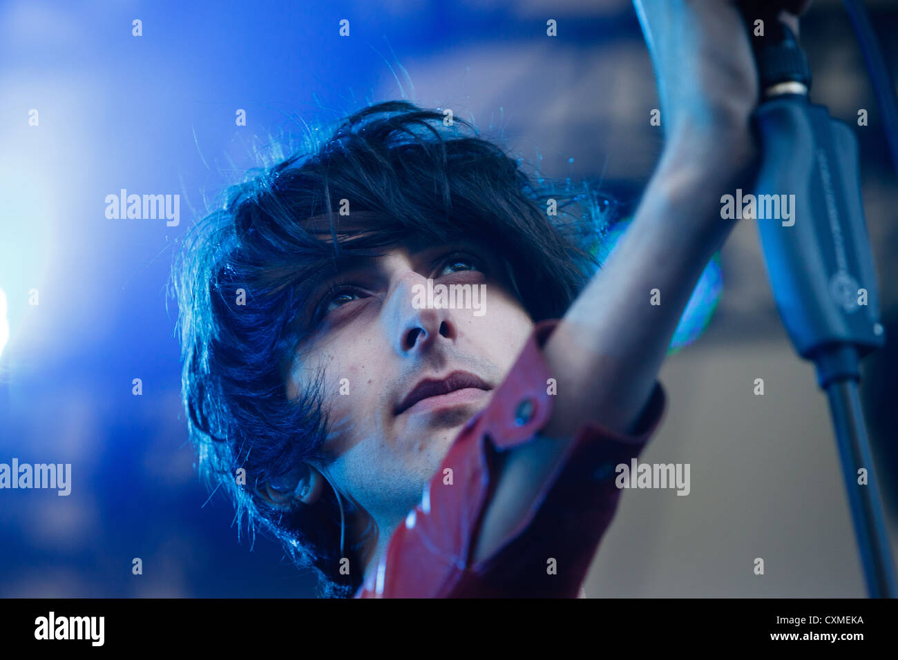 The Horrors at the Eden Sessions at The Eden Project, Cornwall in 2011 ...