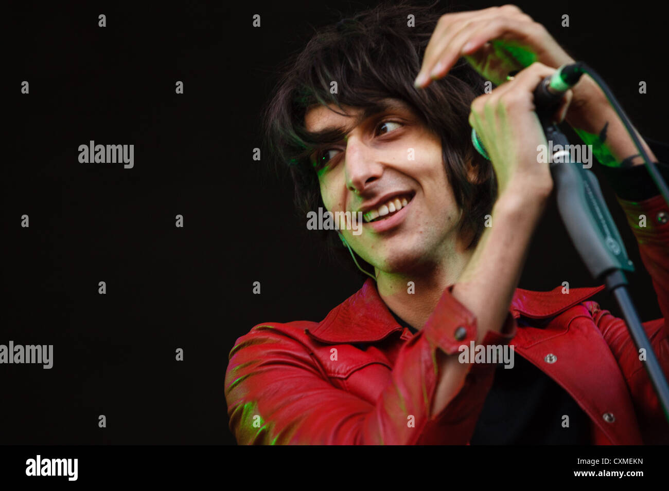 The Horrors at the Eden Sessions at The Eden Project, Cornwall in 2011 ...