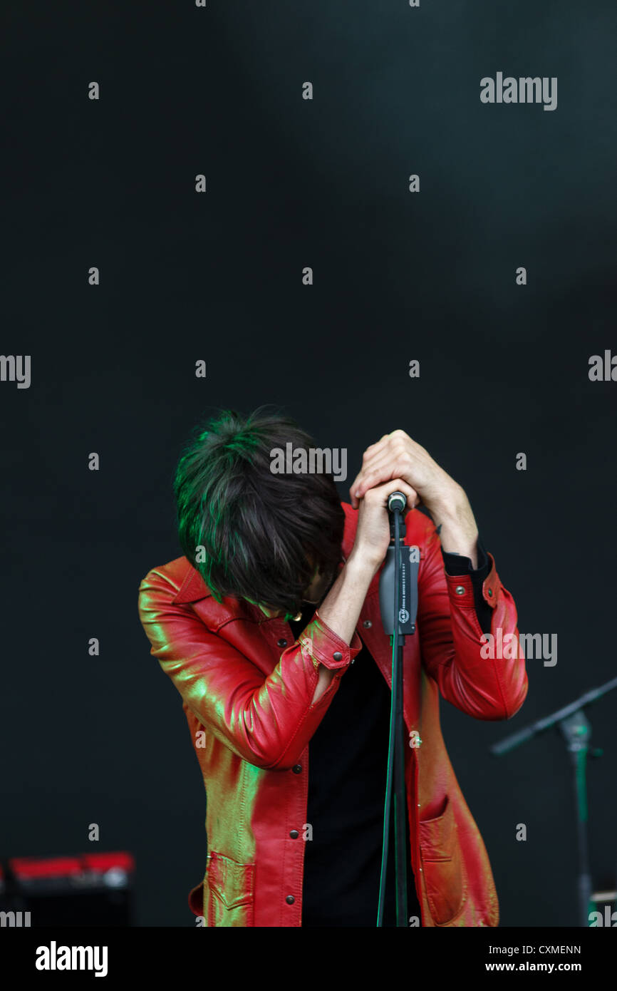 The Horrors at the Eden Sessions at The Eden Project, Cornwall in 2011 ...