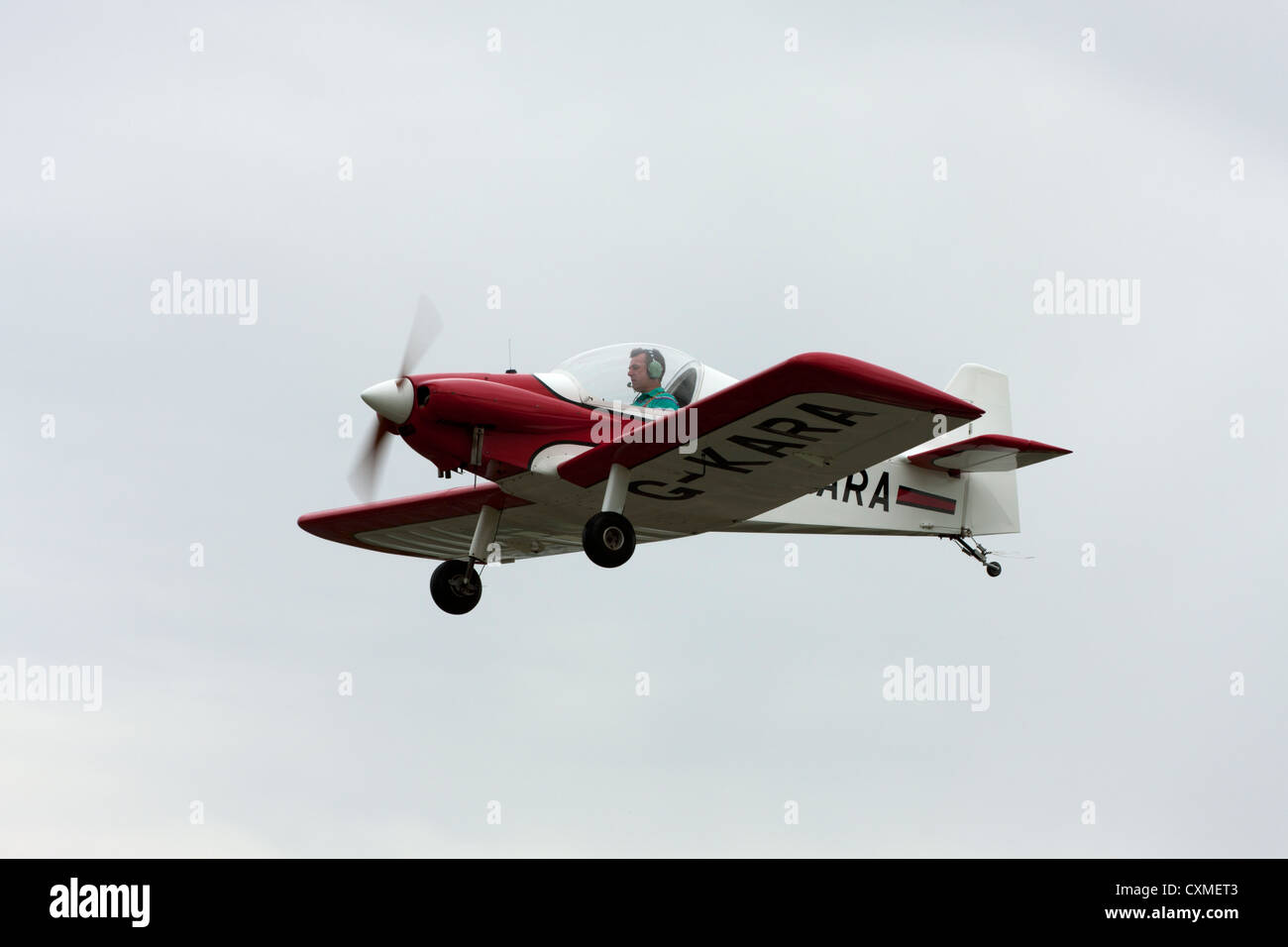Colibri MB2 G-KARA in flight taking-off Stock Photo - Alamy