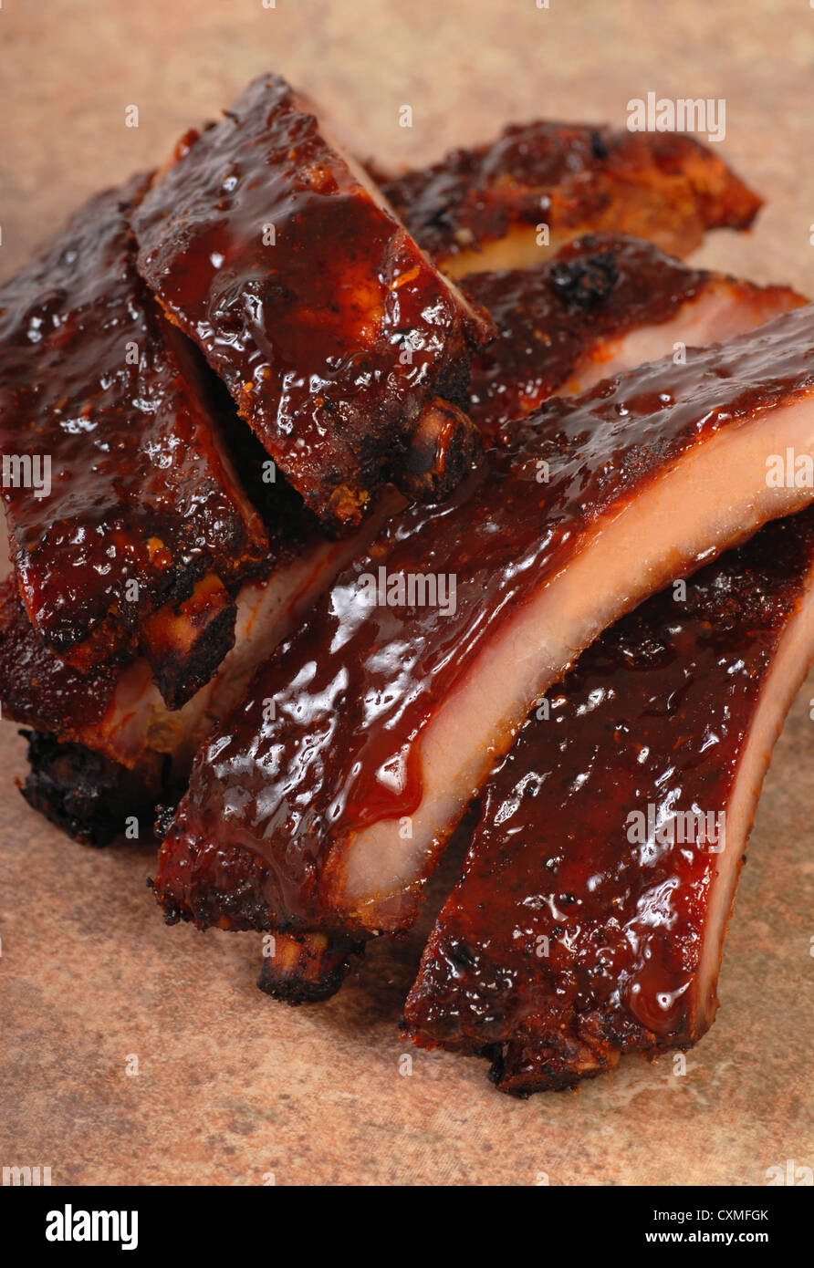 Baby back pork ribs hi-res stock photography and images - Alamy