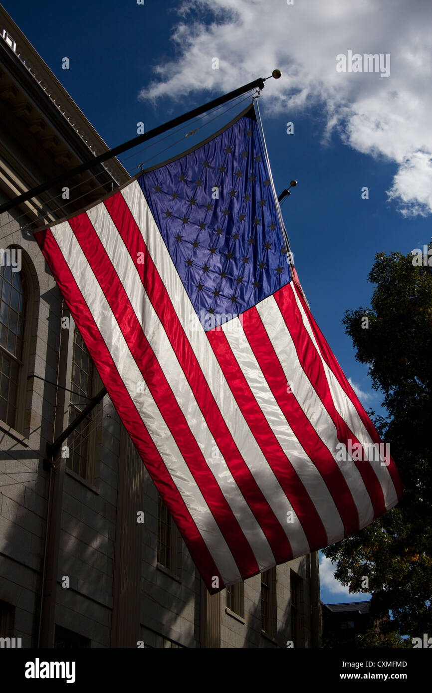 Harvard university flag hi-res stock photography and images - Alamy