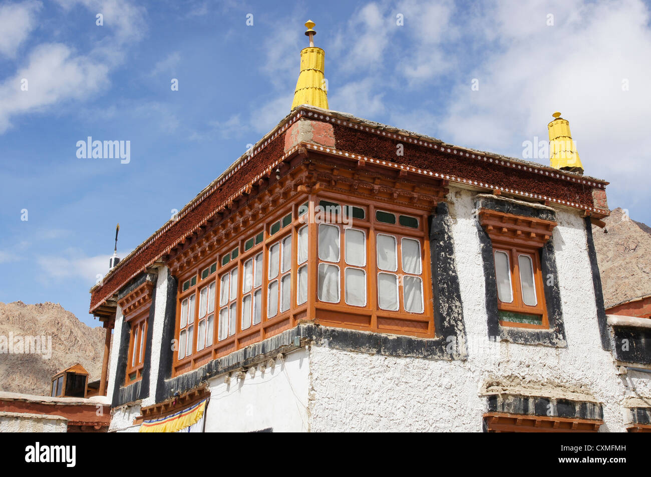 Likir monastery, Jammu and Kashmir, India Stock Photo - Alamy