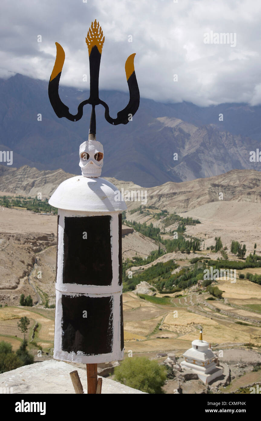 Likir monastery, Jammu and Kashmir, India Stock Photo - Alamy