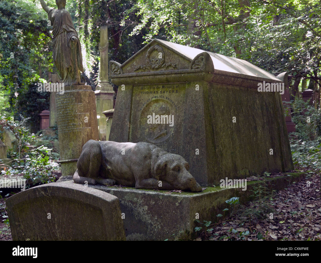 Highgate Cemetery West in London Stock Photo - Alamy