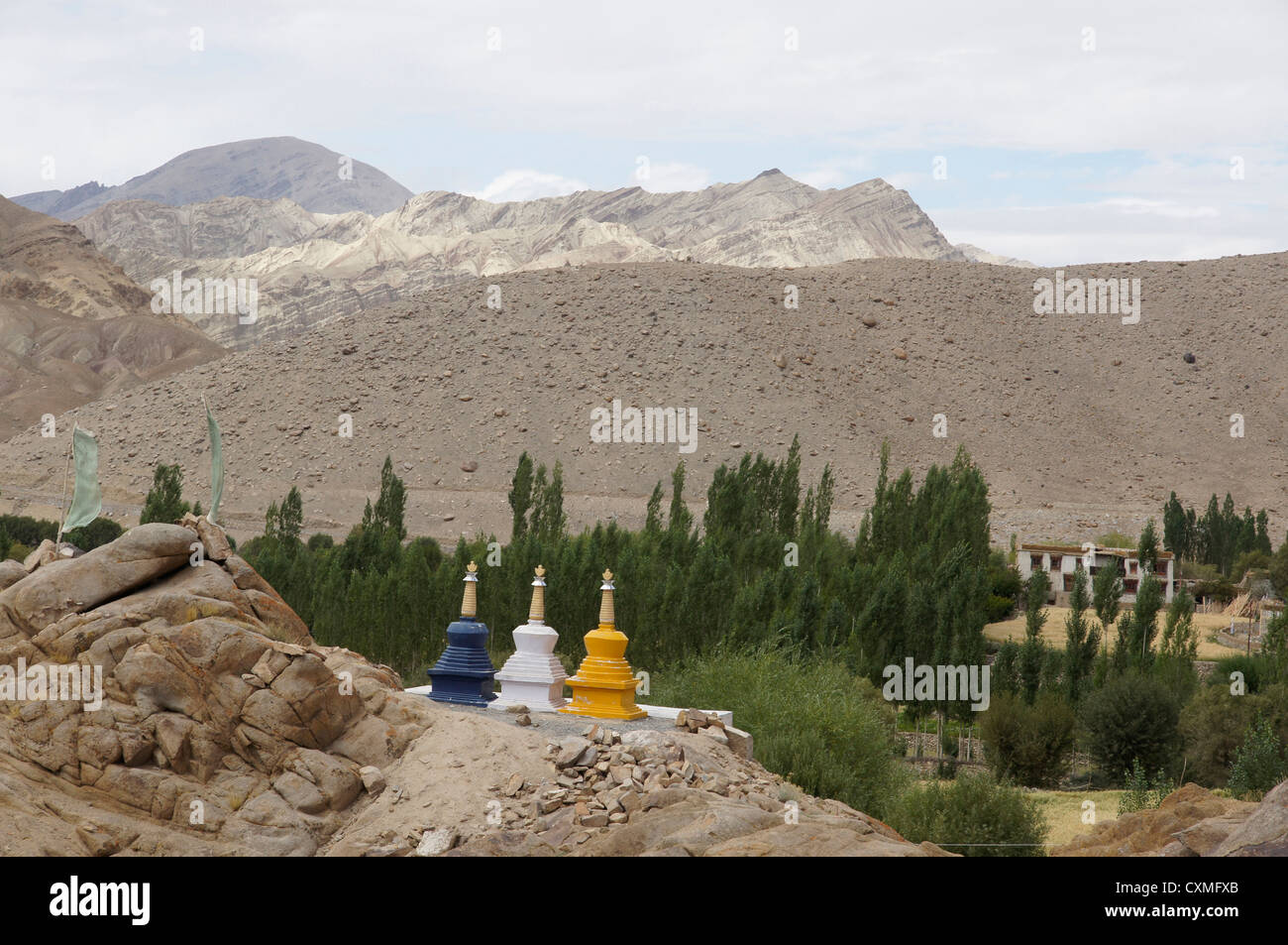 Monastery near mountains hi-res stock photography and images - Alamy