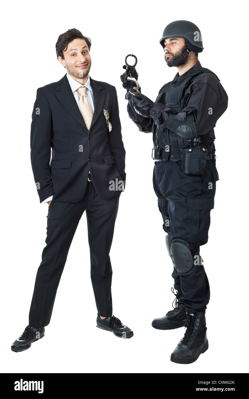 Police swat full length hi-res stock photography and images - Alamy