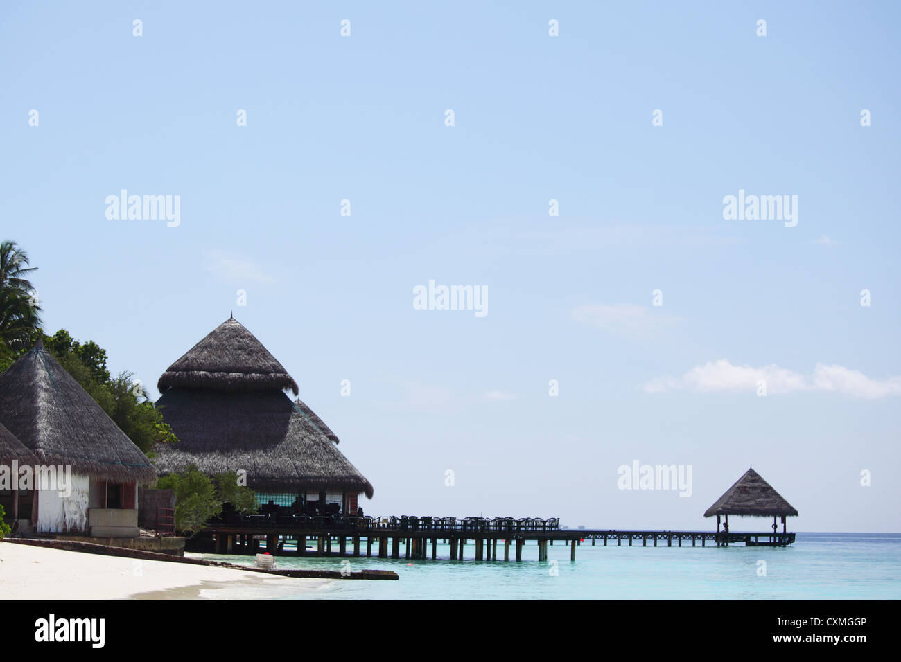 terrace houses on the sea beach Stock Photo - Alamy