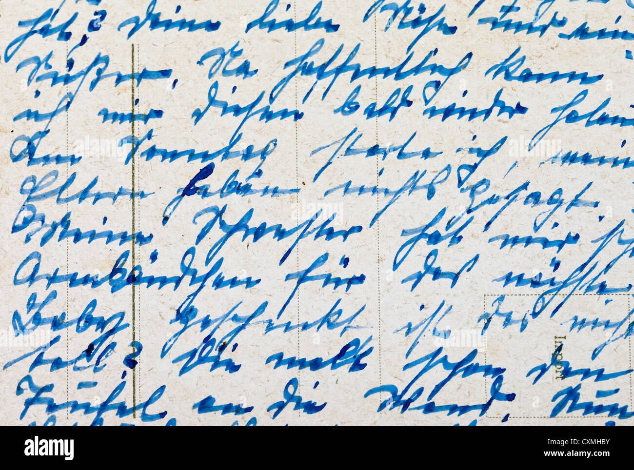Old handwritten letter hi-res stock photography and images - Alamy