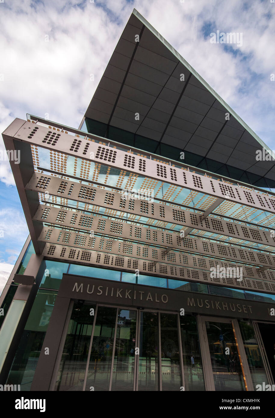 The Helsinki Music Centre and concert hall, Helsinki, Finland Stock ...